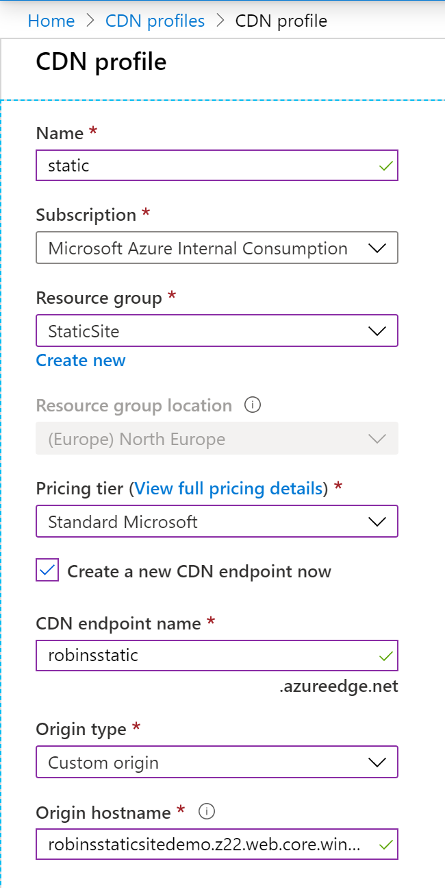 Creating A Secure Static Website With Azure Storage 📝 Robins Notes